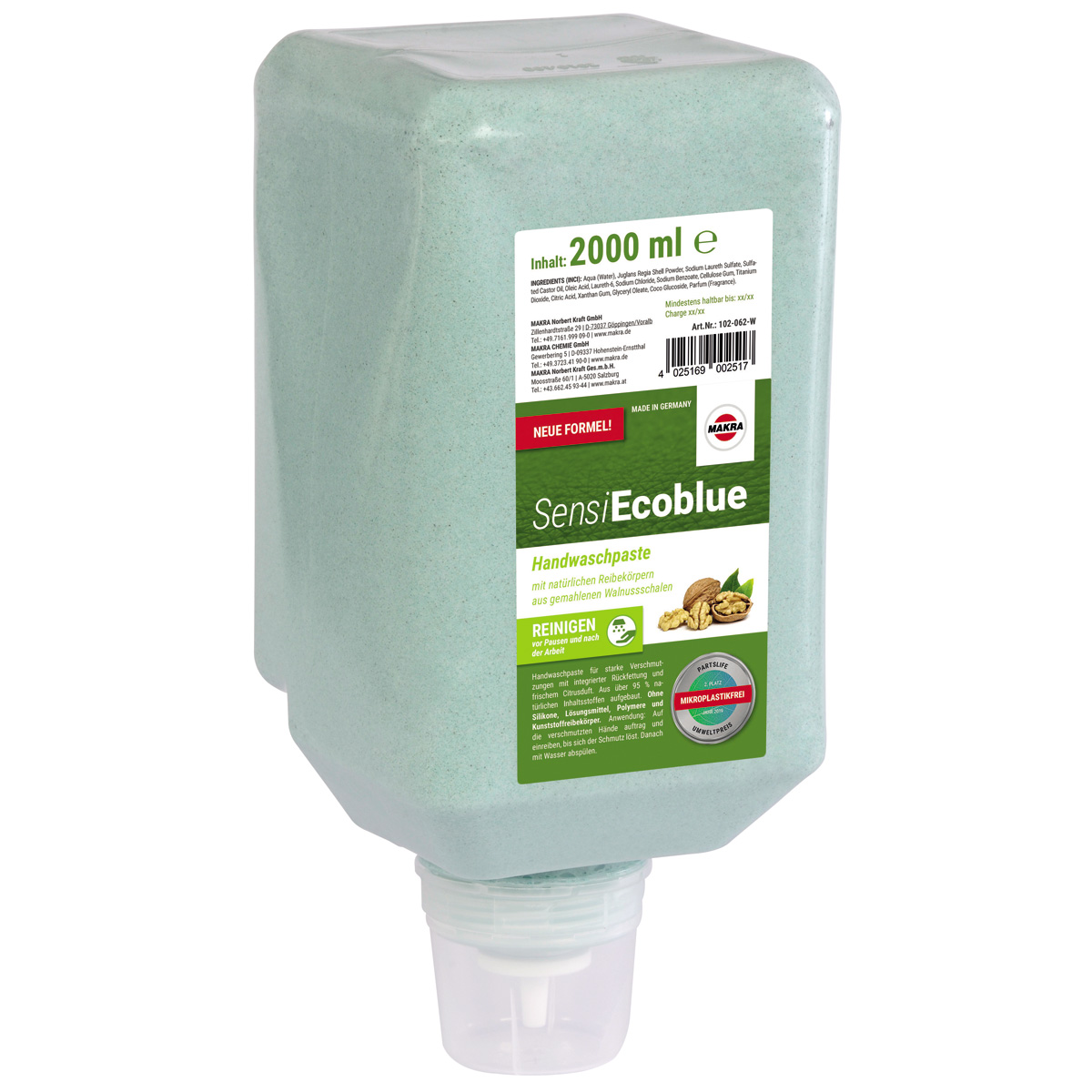 SENSI ECOBLUE HAND CLEANSING CREAM 2lt - MAKRA HELLAS | E. I. ΚΕΡΑΣΙΔΗΣ
